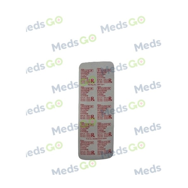 DIGOSAPH Digoxin 250mcg Tablet 1's price in the Philippines | MedsGo ...