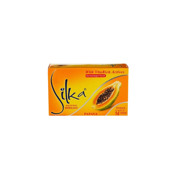 SILKA Whitening Herbal Soap Papaya 90g price in the Philippines | MedsGo Pharmacy