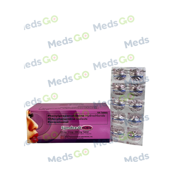 Buy Symdex-d forte paracetamol / phenylpropanolamine hydrochloride ...