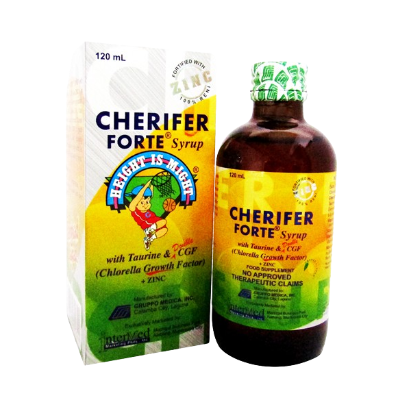 CHERIFER Forte Taurine / Double CGF (Chlorella Growth Factor) / Zinc ...
