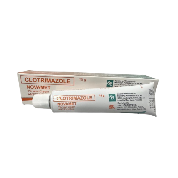 NOVAMET Clotrimazole 1% Cream 15g price in the Philippines | MedsGo ...