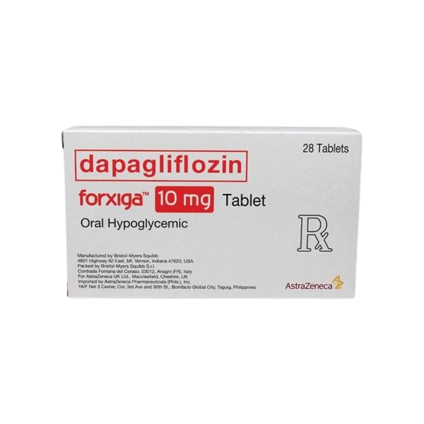 FORXIGA Dapagliflozin Propanediol Monohydrate 10mg Film-Coated Tablet 1's price in the ...