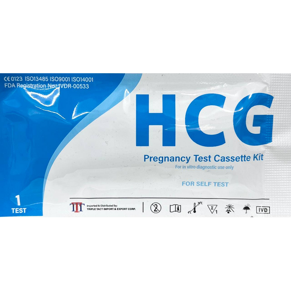 HCG Pregnancy Test Cassette Kit 1's price in the Philippines | MedsGo ...