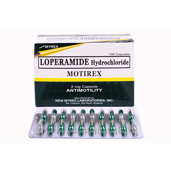 MOTIREX Loperamide Hydrochloride 2mg Capsule 1's price in the ...