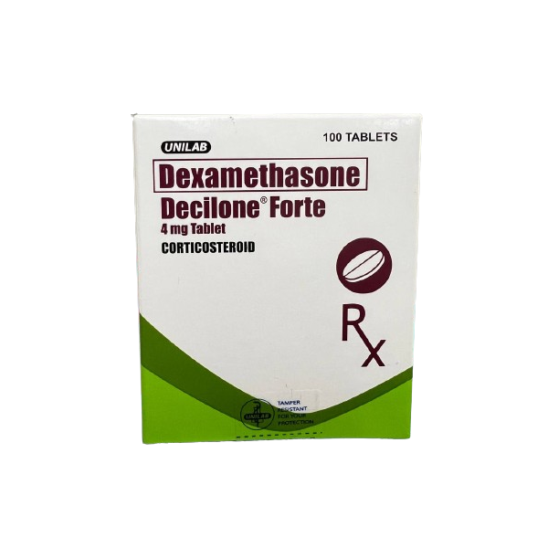 DECILONE FORTE Dexamethasone 4mg Tablet 1's price in the Philippines ...
