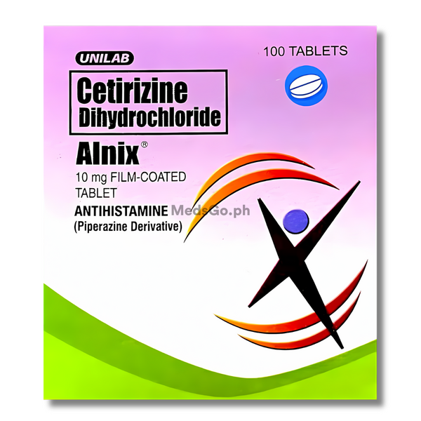 ALNIX Cetirizine 10mg - 10 Tabs price in the Philippines | MedsGo Pharmacy