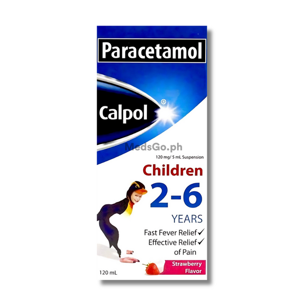 CALPOL Paracetamol 120mg / 5mL Suspension 120mL Strawberry price in the ...