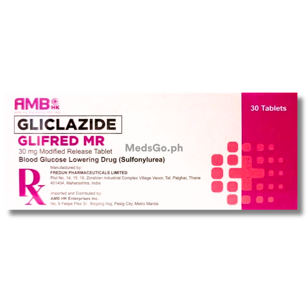GLIFRED MR Gliclazide 30mg Modified Release Tablet 1's price in the ...