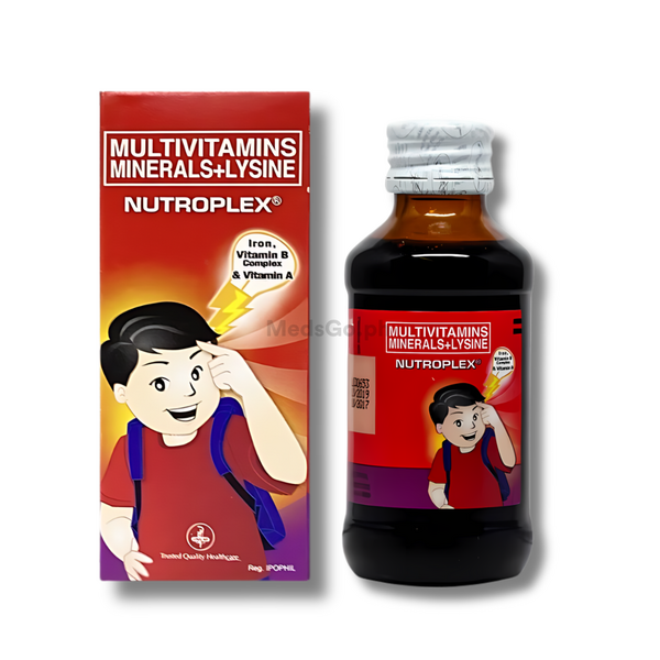 NUTROPLEX Multivitamins / Minerals / Lysine Syrup 60mL price in the ...