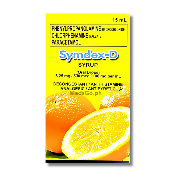 SYMDEX-D SYRUP Paracetamol / Phenylpropanolamine Hydrochloride ...