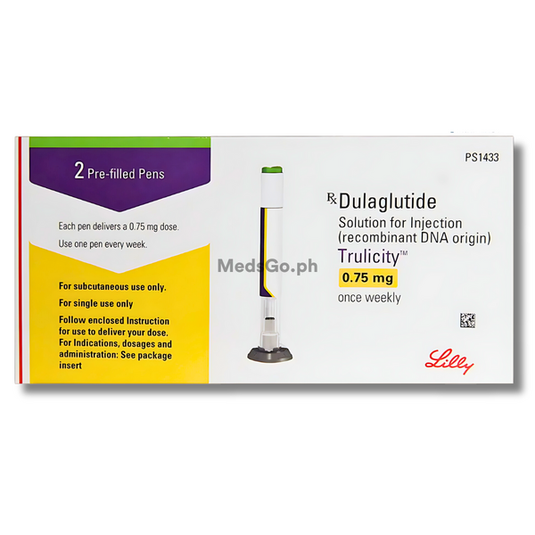 TRULICITY Dulaglutide 0.75mg / 0.5mL Solution for Injection 0.5mL 1's ...