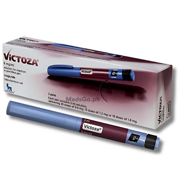 VICTOZA 1 Box x 2 Pre-filled Pens - Liraglutide 6mg / mL Solution for ...