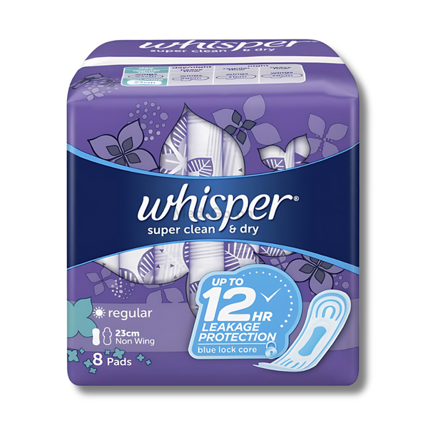 WHISPER Super Clean & Dry Non-Wing 8's price in the Philippines ...