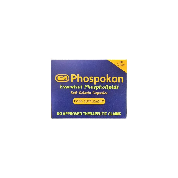 PHOSPOKON Essential Phospholipids Soft Gelatin Capsule 1's price in the ...