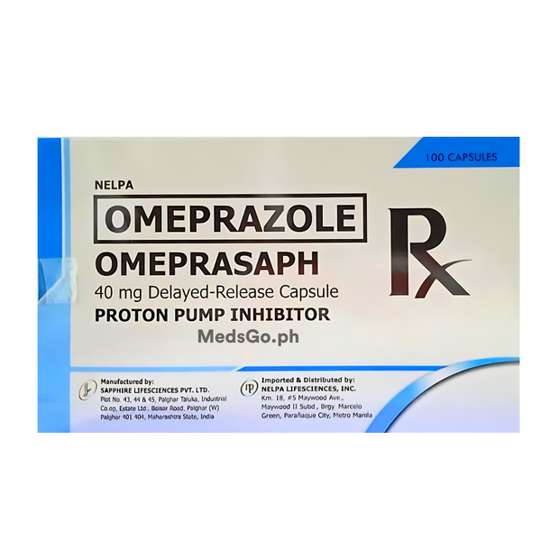OMEPRASAPH Omeprazole 40mg Delayed-Release Capsule 1's price in the ...