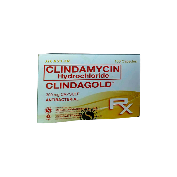 CLINDAGOLD Clindamycin Hydrochloride 300mg Capsule 1's price in the ...