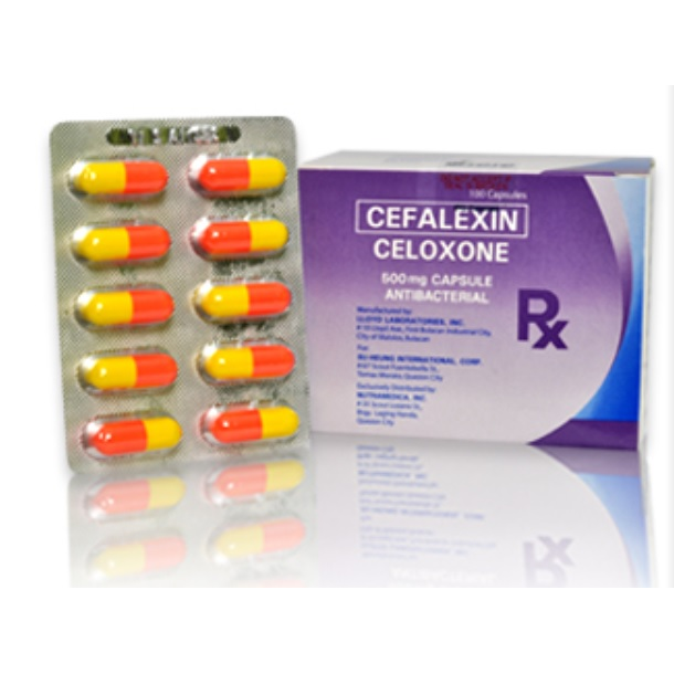 CELOXONE Cefalexin 500mg Capsule 100's price in the Philippines ...