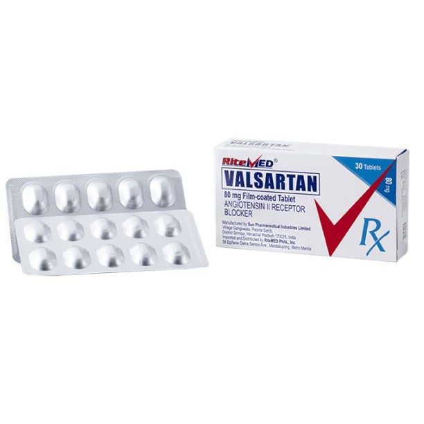 RITEMED Valsartan 80mg Film-Coated Tablet 30's price in the Philippines ...
