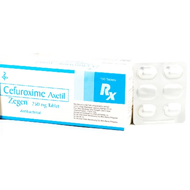 ZEGEN Cefuroxime Axetil 250mg Film-Coated Tablet 1's price in the ...