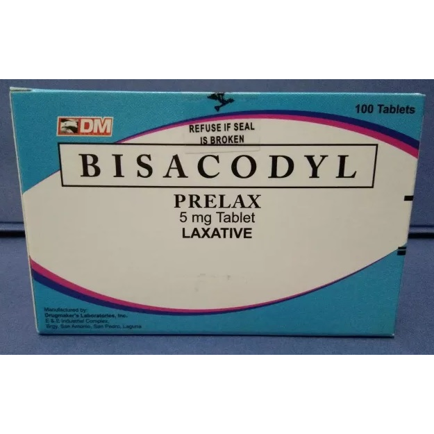 PRELAX Bisacodyl 5mg Tablet 1's price in the Philippines | MedsGo Pharmacy