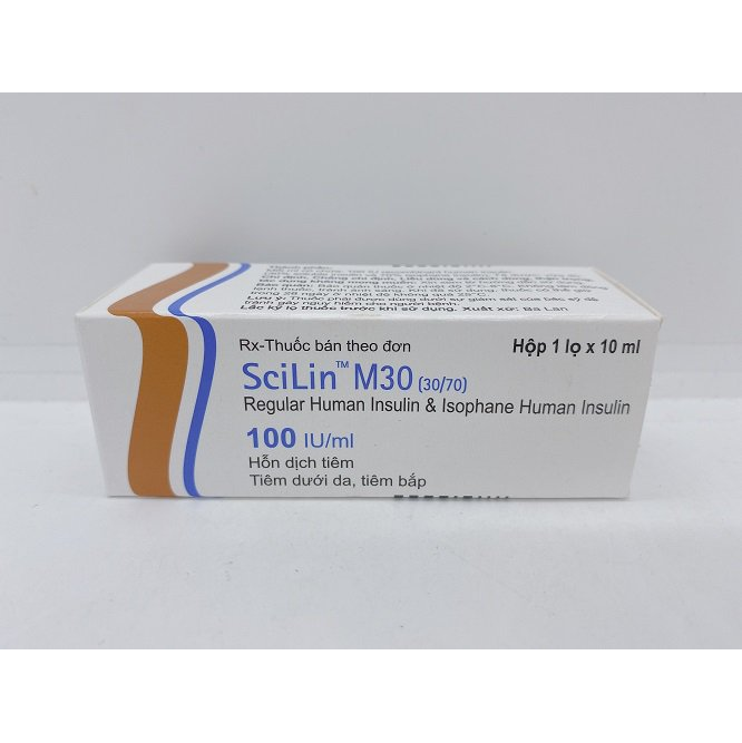 SCILIN M30 Insulin Human / Soluble Insulin / Isophane Insulin 30% / 70% ...