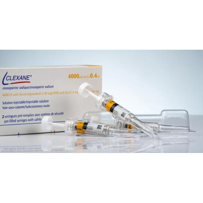 CLEXANE Enoxaparin Sodium 4000IU / 0.4mL Solution for SC Injection 0 ...