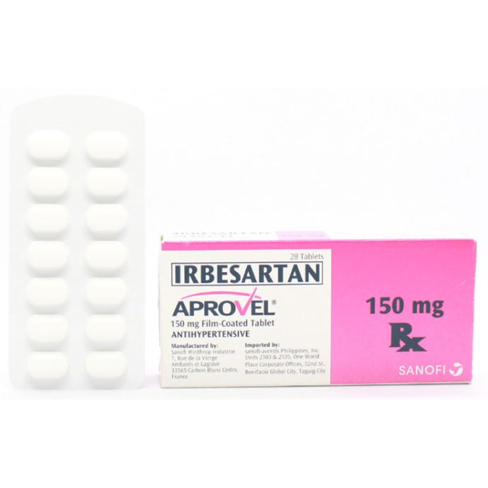 APROVEL Irbesartan 150mg Film-Coated Tablet 1's price in the ...