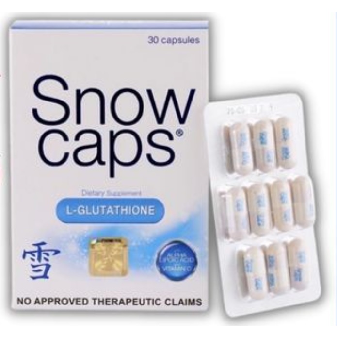 SNOW CAPS L-Glutathione / Sodium Ascorbate / Alpha Lipoic Acid Capsule ...