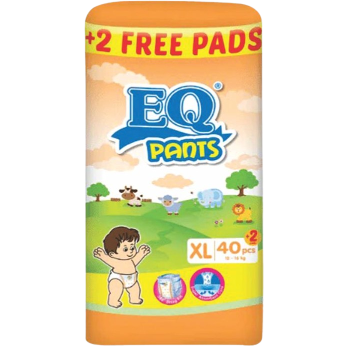 EQ Pants Diaper XL 40+2's price in the Philippines | MedsGo Pharmacy