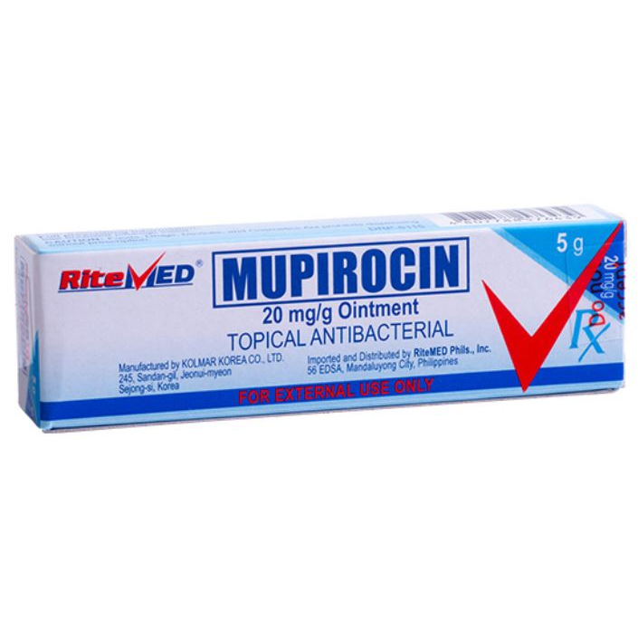 RITEMED Mupirocin 20mg / g Ointment 5g price in the Philippines ...