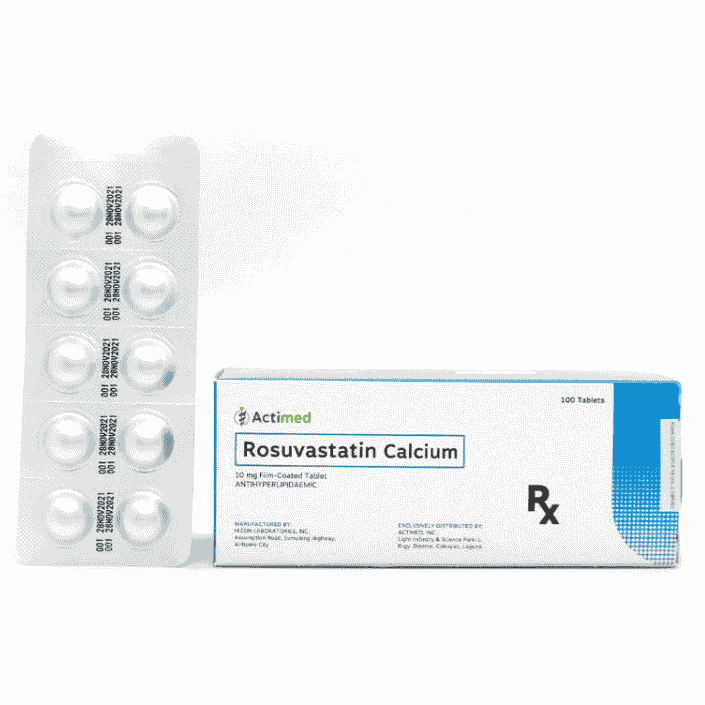 ACTIMED Rosuvastatin Calcium 10mg Film-Coated Tablet 1's price in the ...