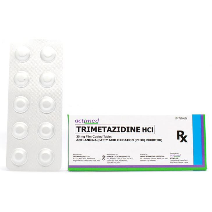ACTIMED Trimetazidine Hydrochloride 35mg Film-Coated Tablet 1's price ...