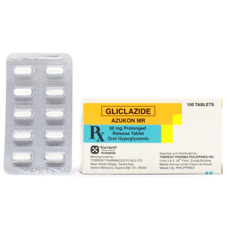 AZUKON MR Gliclazide 30mg Prolonged-Release Tablet 1's price in the ...