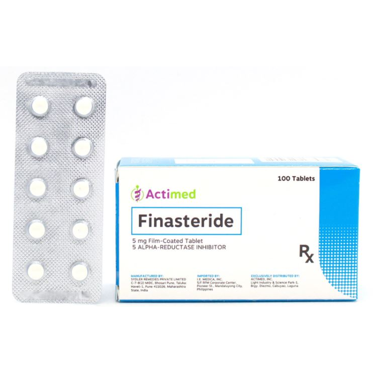 ACTIMED Finasteride 5mg Film-Coated Tablet 1's price in the Philippines ...