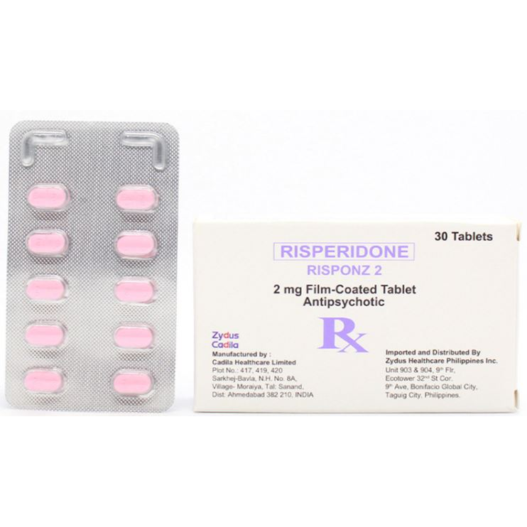 RISPONZ 2 Risperidone 2mg Film-Coated Tablet 1's price in the ...