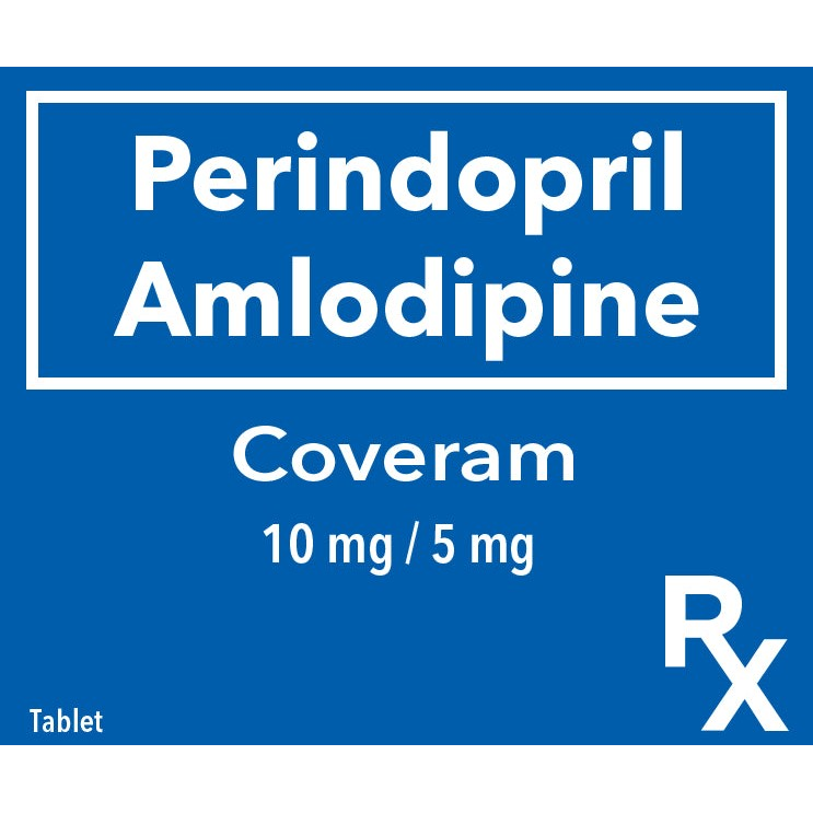 COVERAM Perindopril / Amlodipine 10mg / 5mg Tablet 30's price in the ...