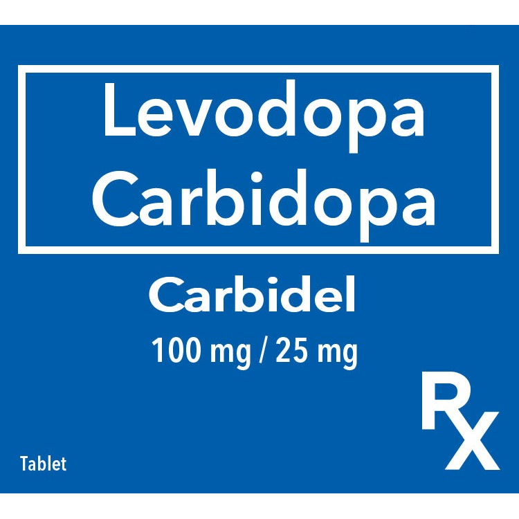 CARBIDEL Levodopa / Carbidopa 100mg / 25mg Tablet 100's price in the ...