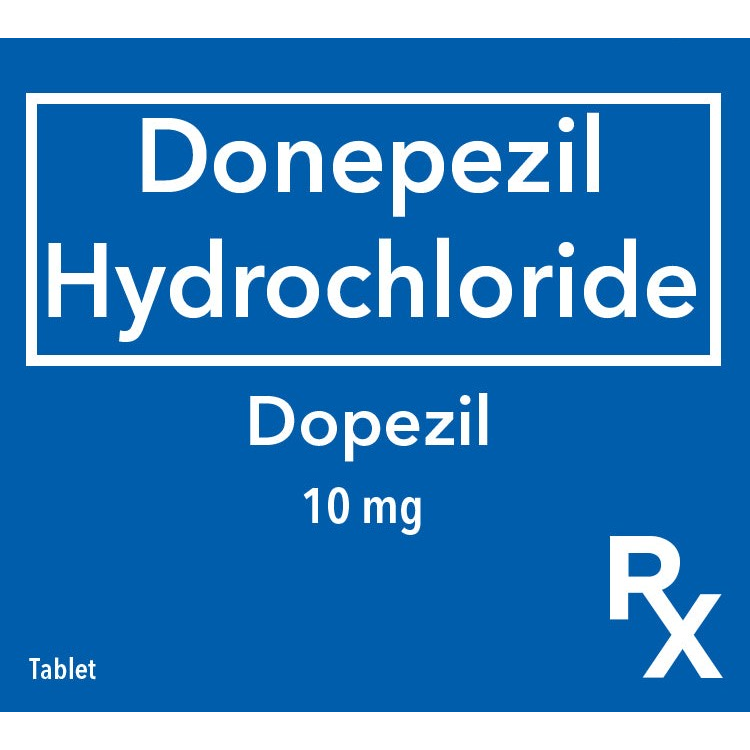 DOPEZIL Donepezil Hydrochloride 10mg Film-Coated Tablet 30's price in ...