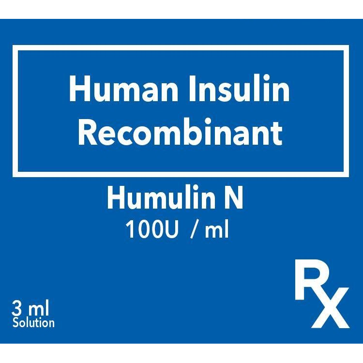 HUMULIN N KWIKPEN Insulin Human (rDNA) 100IU / mL Suspension for SC ...
