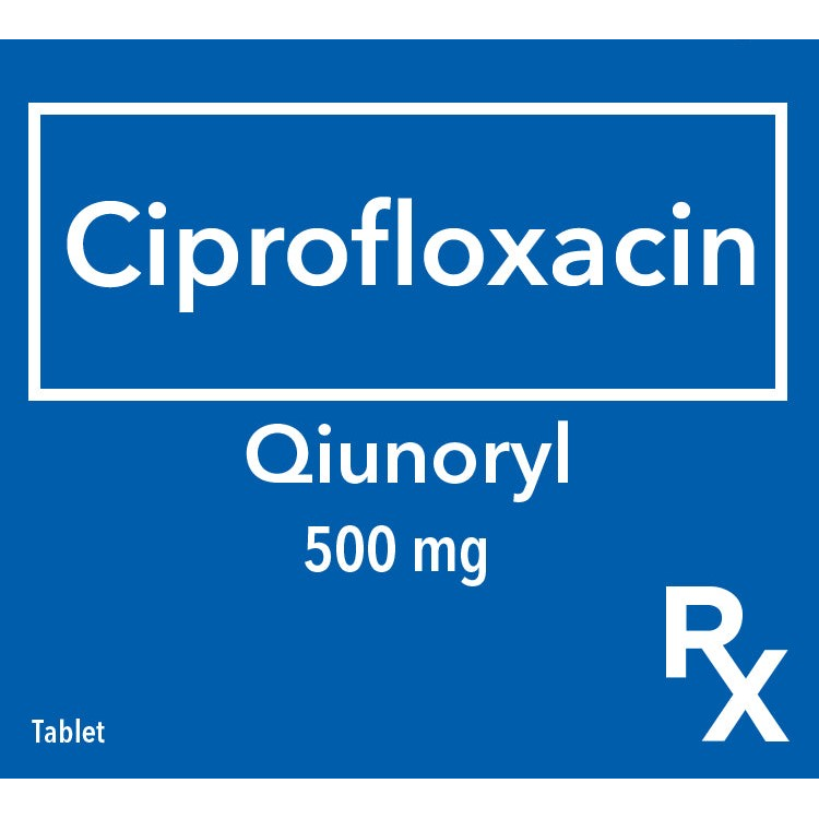 QUINORYL Ciprofloxacin Hydrochloride 500mg Film-Coated Tablet 20's ...