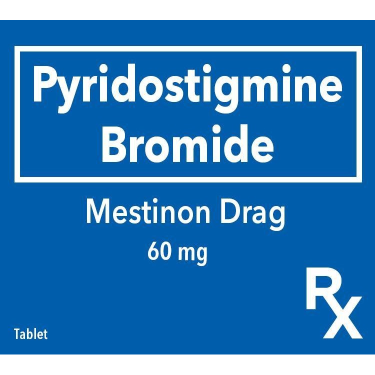 MESTINON Pyridostigmine Bromide 60mg Tablet 150's price in the ...