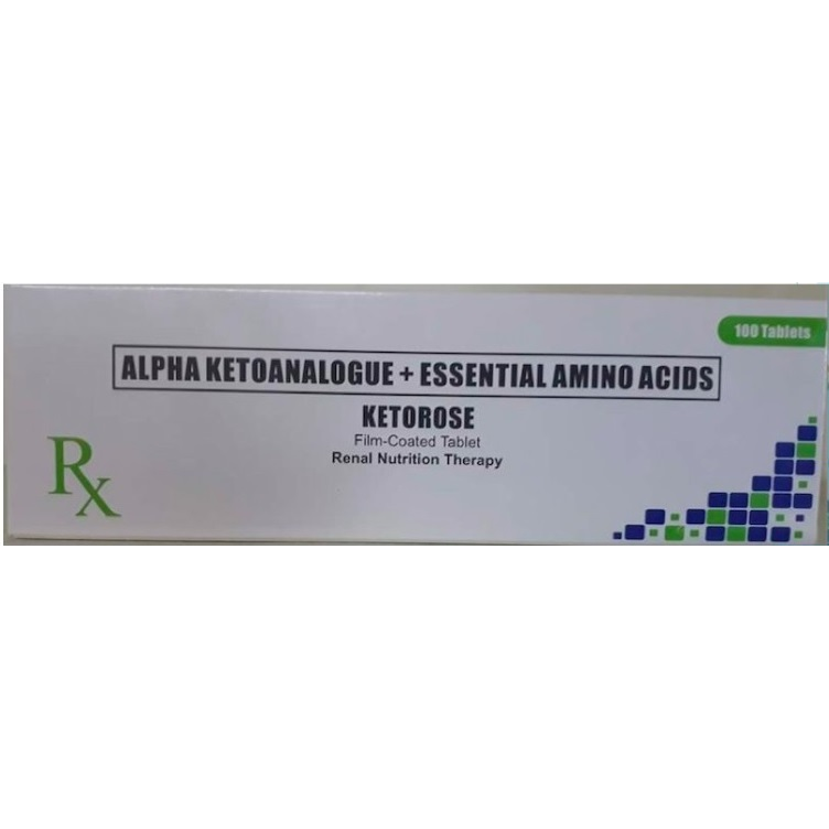 KETOROSE Alpha Ketoanalogues / Essential Amino Acids Film-Coated Tablet ...