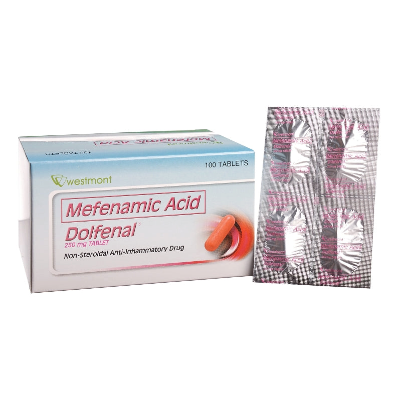 DOLFENAL Mefenamic Acid 250mg Film-Coated Tablet 100's price in the ...