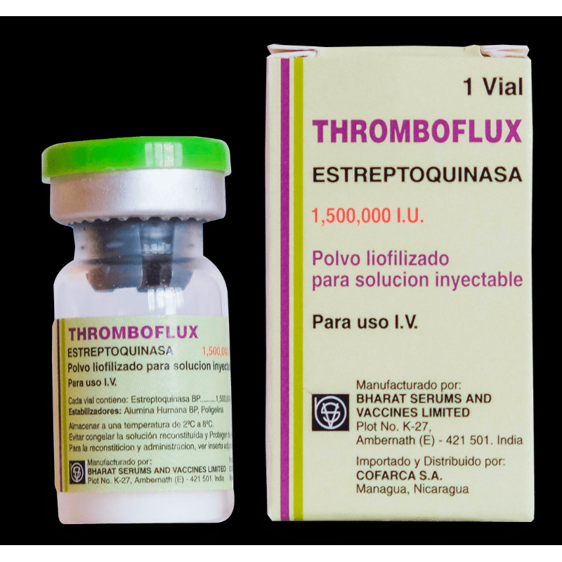 THROMBOFLUX Streptokinase 1,500,000IU Lyophilized Powder for IV ...