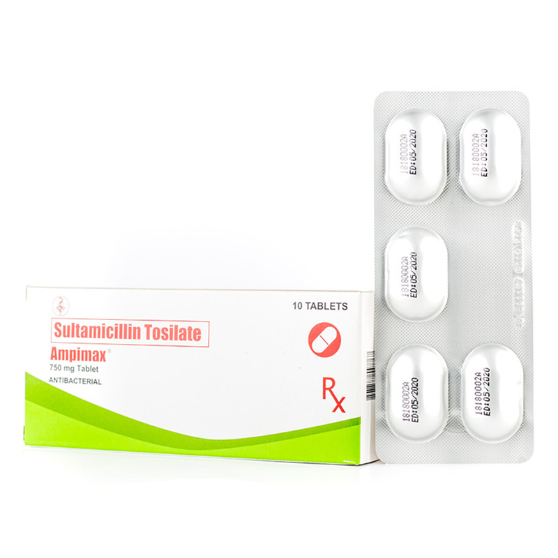 AMPIMAX Sultamicillin Tosilate 750mg Film-Coated Tablet 1's price in ...