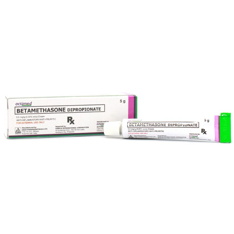 ACTIMED Betamethasone Dipropionate 0.05% (0.5mg / g) Cream 5g price in ...
