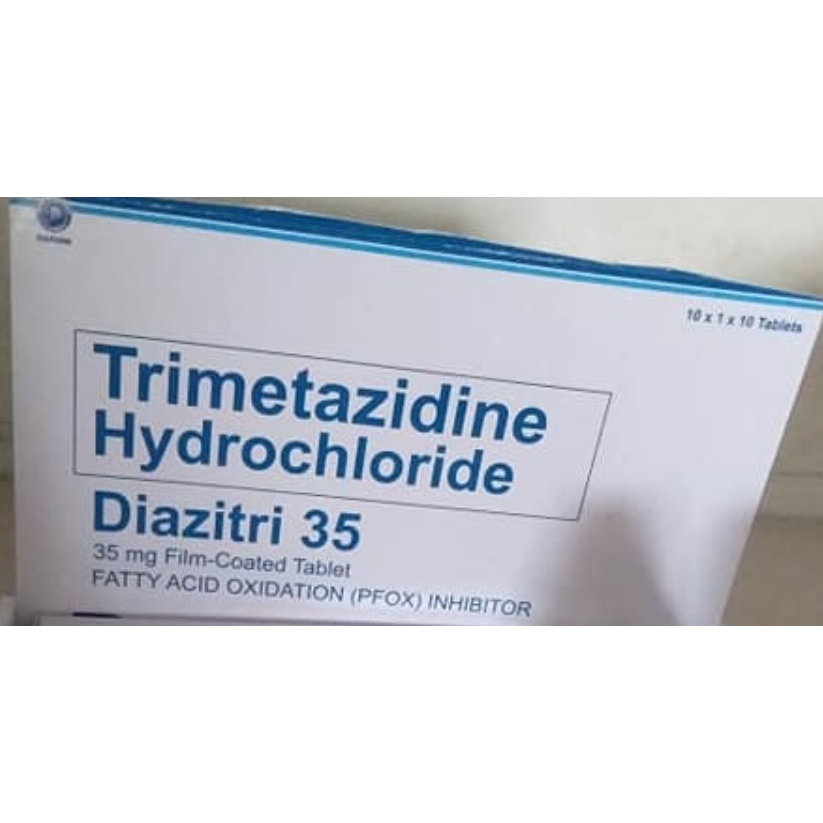 DIAZITRI 35 Trimetazidine Hydrochloride 35mg Film-Coated Tablet 100's ...