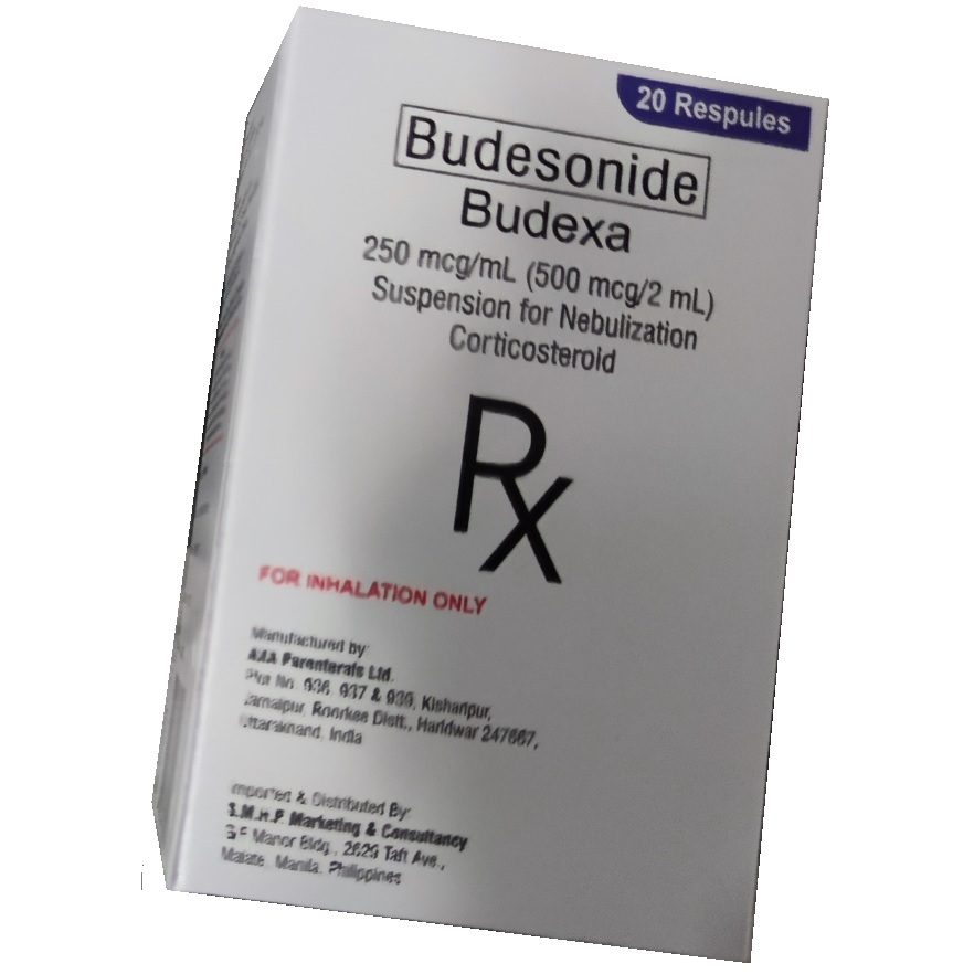 BUDEXA Budesonide 250mcg / mL (500mcg / mL) Suspension for Nebulization ...