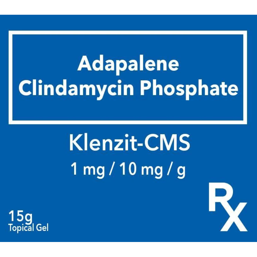 KLENZIT-CMS Adapalene / Clindamycin Phosphate 1mg / 10mg per g Topical ...