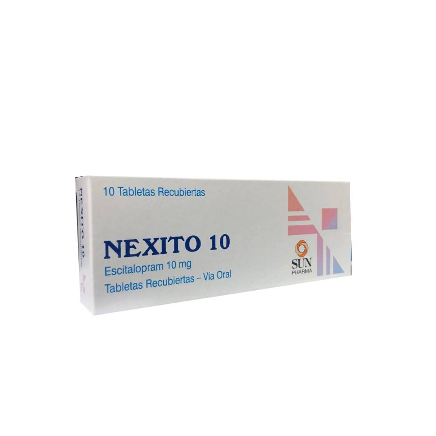 NEXITO 10 Escitalopram Oxalate 10mg Film-Coated Tablet 1's price in the ...